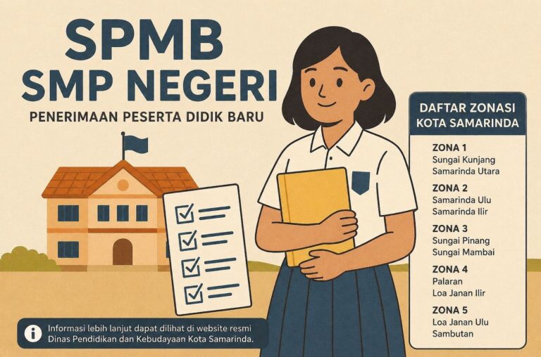 Panduan Singkat SPMB SMP Samarinda 2026: Kenali Wilayah Rayon dan ...